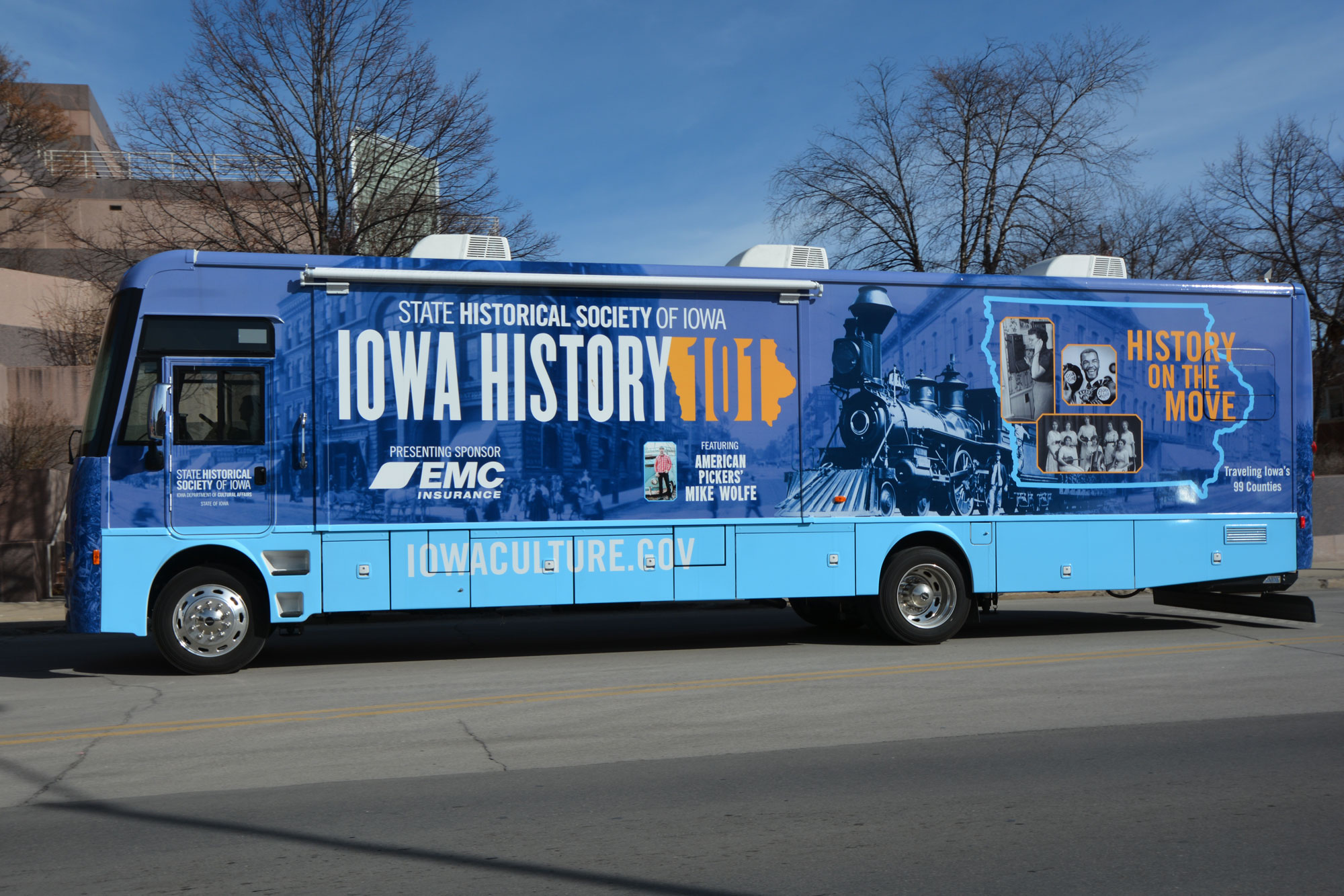 Wartburg College welcomes State Historical Museum of Iowa's mobile ...